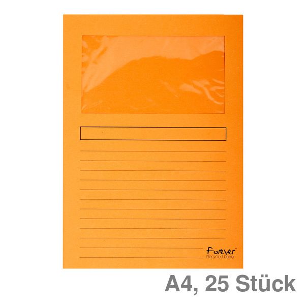 Exacompta Fenstermappe A4 Forever orange 25St.