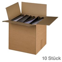 Smartbox Ordner-Versandbox braun 325x325x290mm